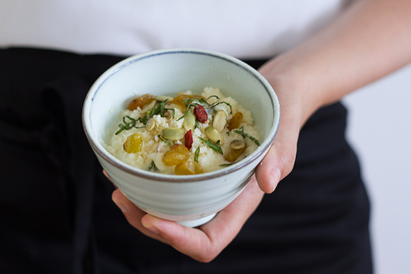 Saykouk oftewel couscous met karnemelk, heerlijk!